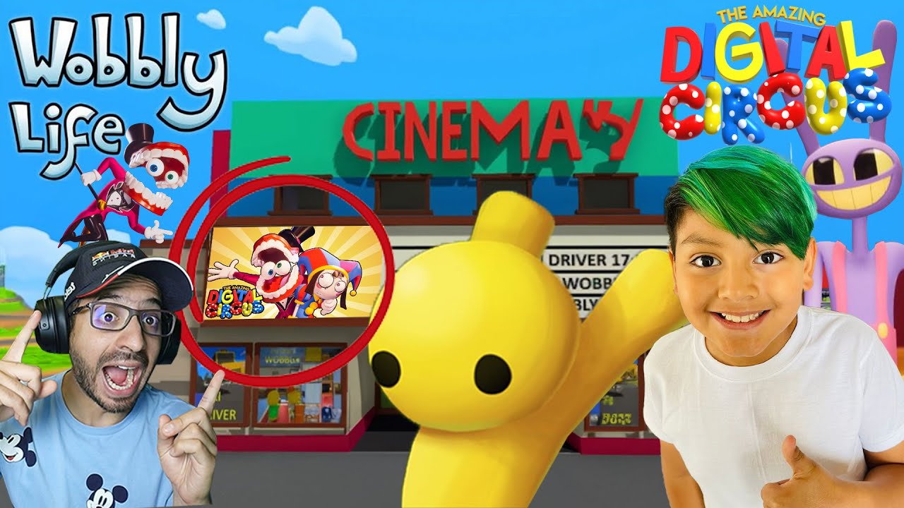 PELICULA DE AMAZING DIGITAL CIRCUS en Mundo de Gomita | Karim Juega ...