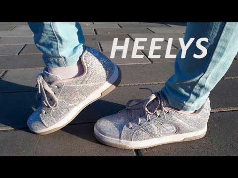 Мои роликовые кроссовки Heelys | Кроссовки Хилис - YouTube