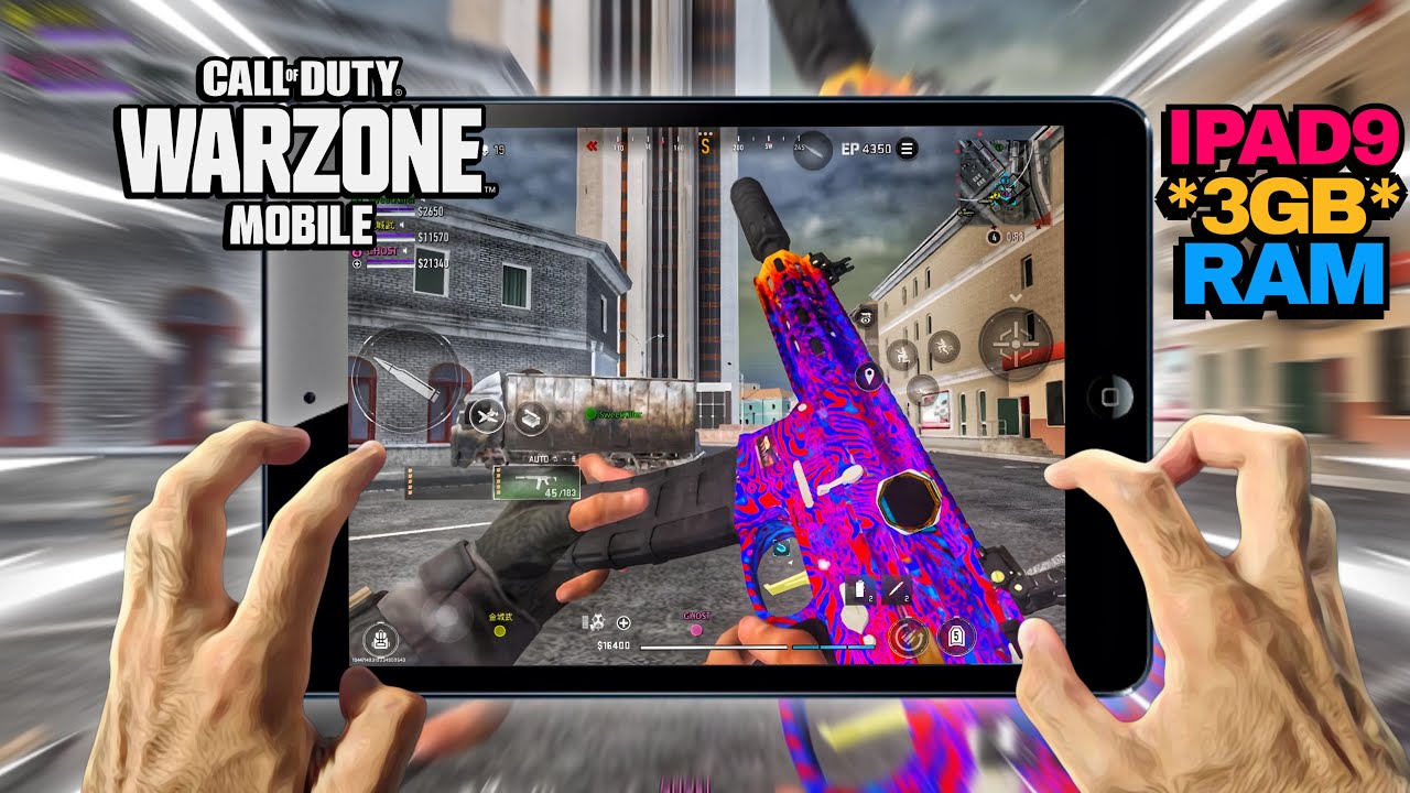 Warzone Mobile gameplay on IOS 3gb Ram Device (60 FPS) - YouTube