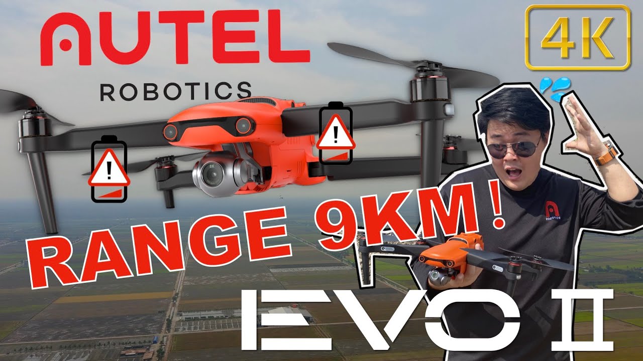 AUTEL EVO 2/EVO II - 9KM RANGE TEST !!! - YouTube