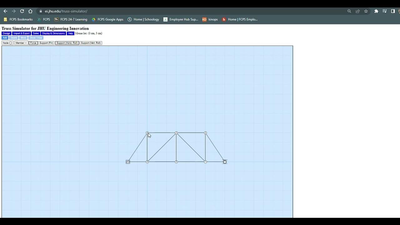 HOW TO USE THE JHU TRUSS SIMULATOR - YouTube