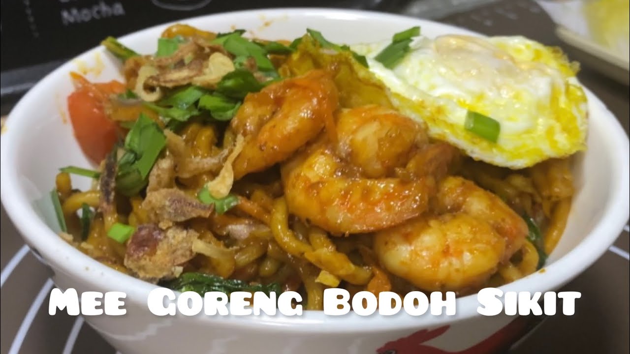 Mee Goreng Bodoh, tapi ta seberapa bodoh, bodoh bodoh sikit hehehe ...