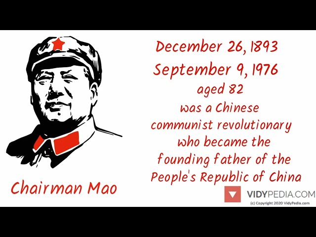 Mao Zedong biography in a 5 minute video