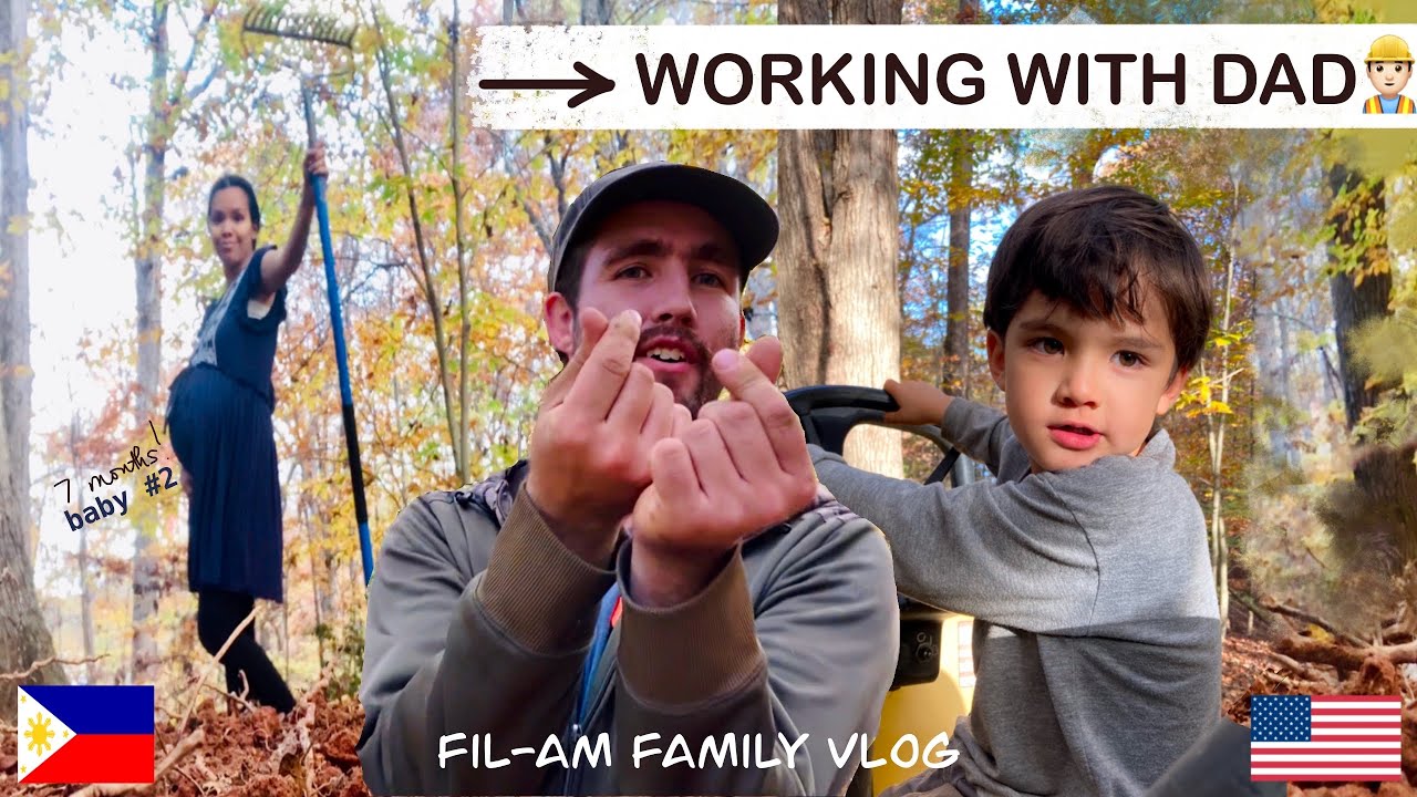 SUMAMA KAMI SA TRABAHO NI DADDY! 👷🏻‍♂️|| Filipino-American Family Vlog ...