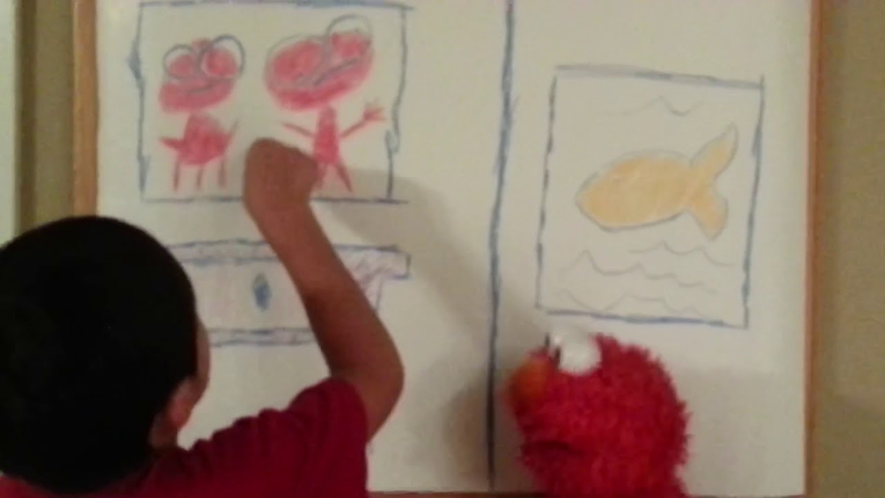 Little boy thinks Elmo’s parents have 3 legs! - YouTube
