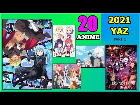 Yaz Ayları İçin 20 Anime (6 Tane Isekai) | 2021 Yaz Sezonu Part 1