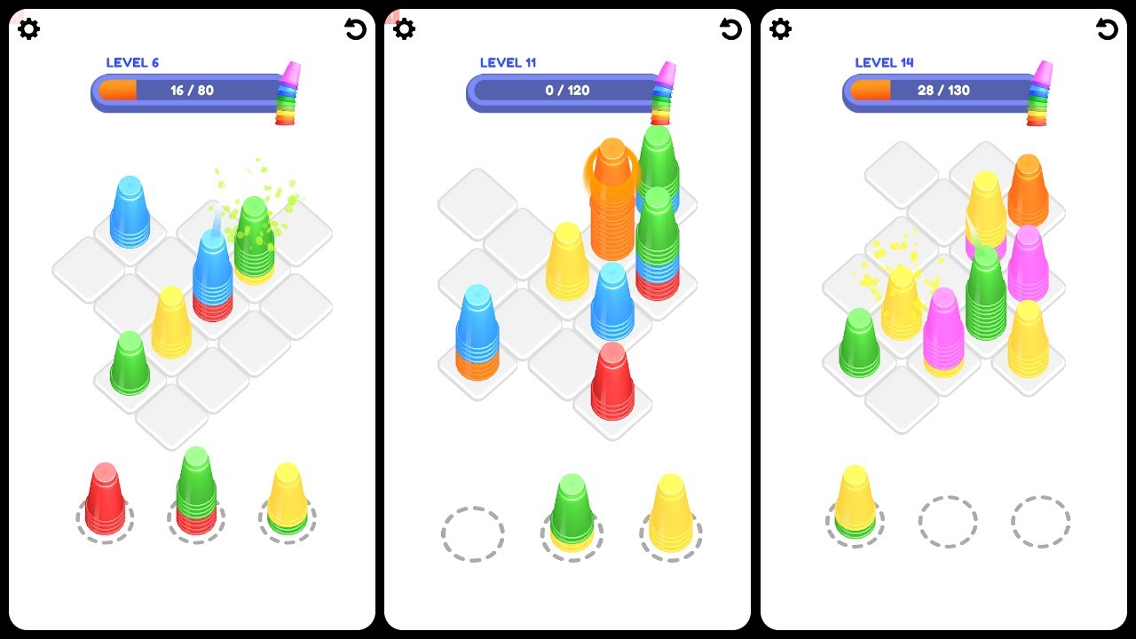 Cup Stacker! Gameplay Video for Android Mobile - YouTube