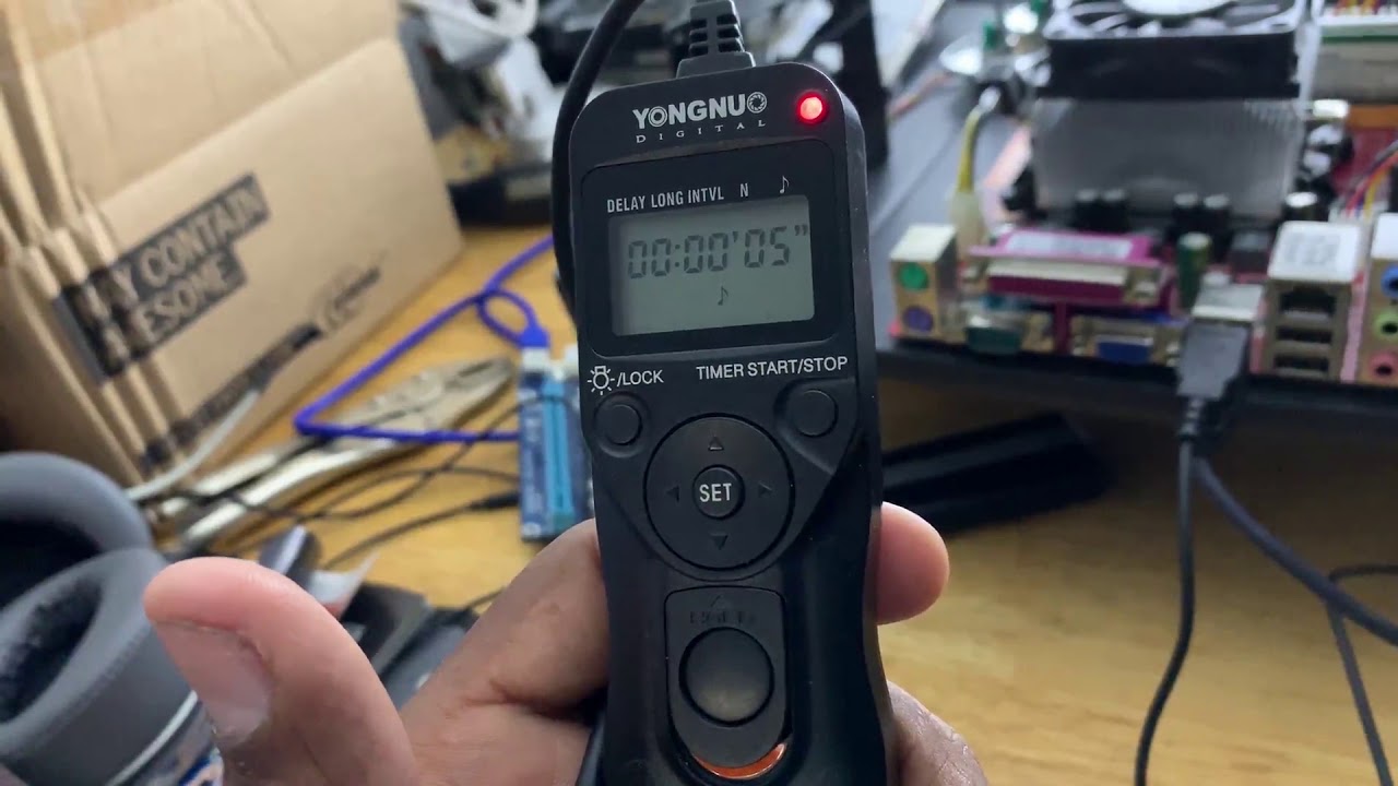 YONGNUO Remote Trigger Intervalometer - YouTube