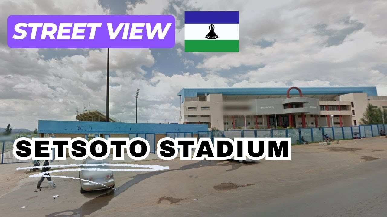 Setsoto Stadium in Maseru, Lesotho on Google Street View - YouTube