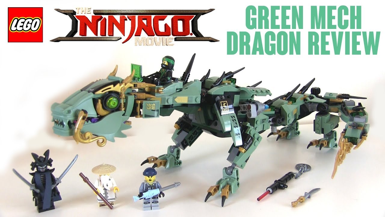 LEGO Ninjago 70612 Green Ninja Mech Dragon Review - YouTube