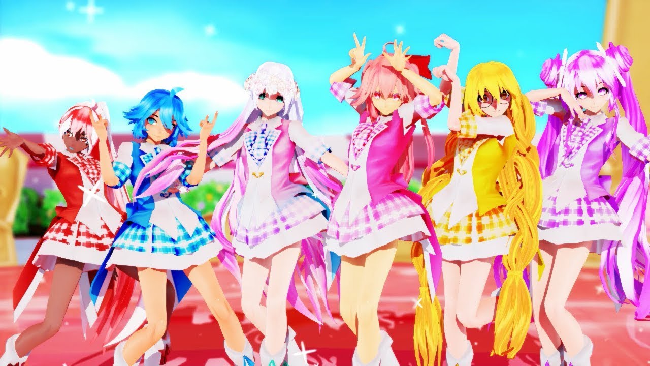 YMA ☆KiraKira☆Pretty Cure ED2 [ MMD] - YouTube