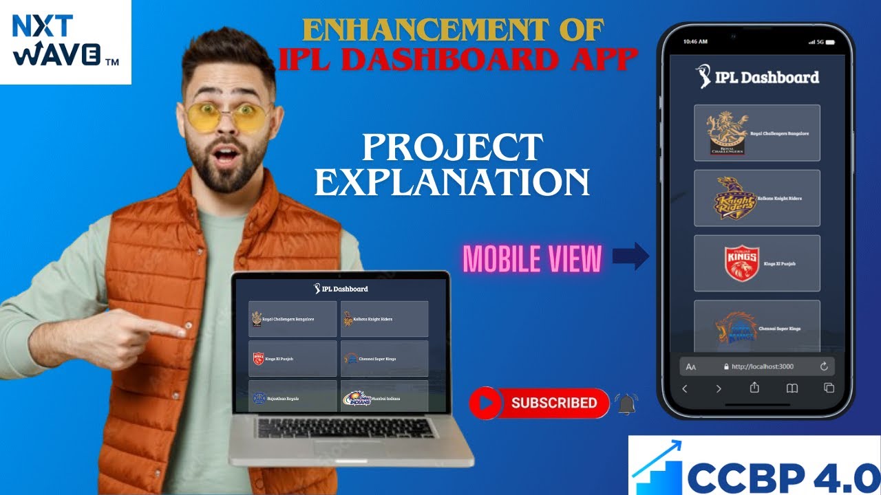 ENHANCEMENT OF IPL DASHBOARD APP | Project Explanation | CCBP | Nxt ...