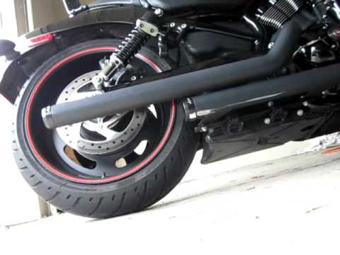 2008 Night Rod Special w/ Rinehart 2-into-2 exhaust - YouTube