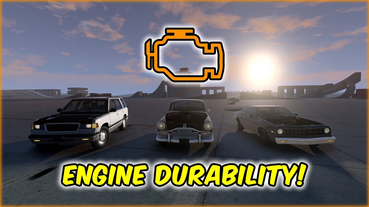 ENGINE Durability Test in BeamNG Drive - YouTube