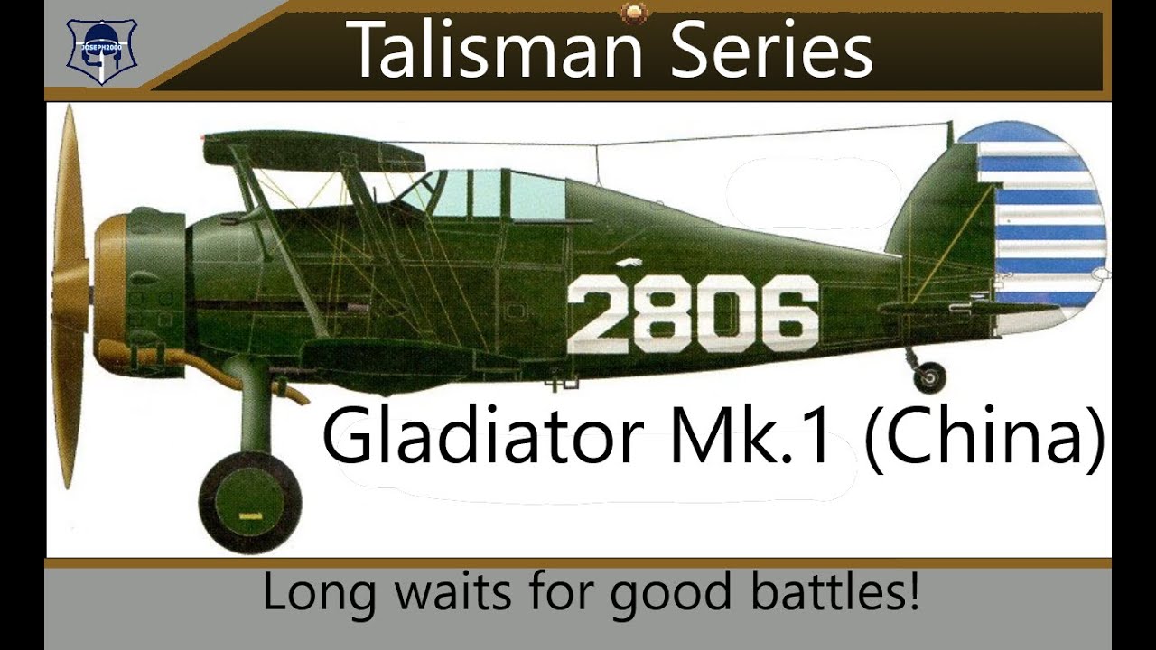 War Thunder: Talisman Series, Chinese Gladiator Mk 1. Long waits for ...