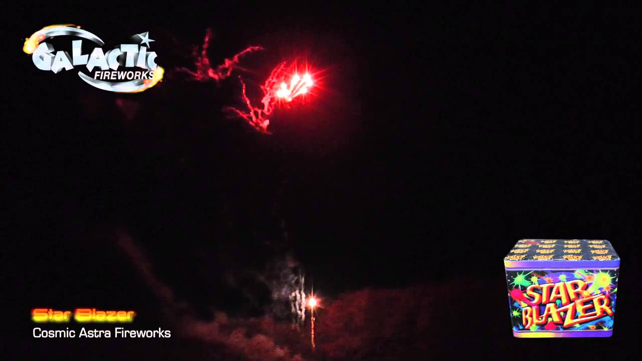 Star Blazer By Benstar Fireworks -- From Galactic Fireworks - YouTube