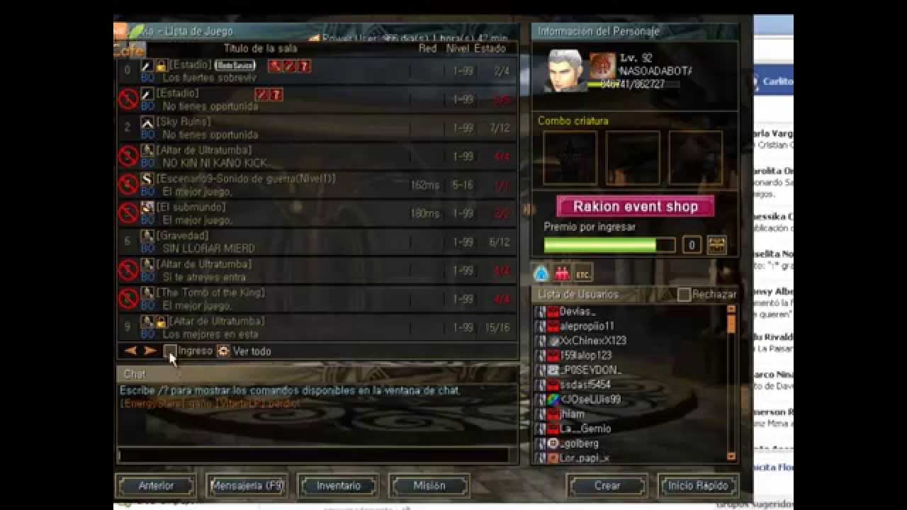 Rakion error espero ayuda SOFTNYX - YouTube