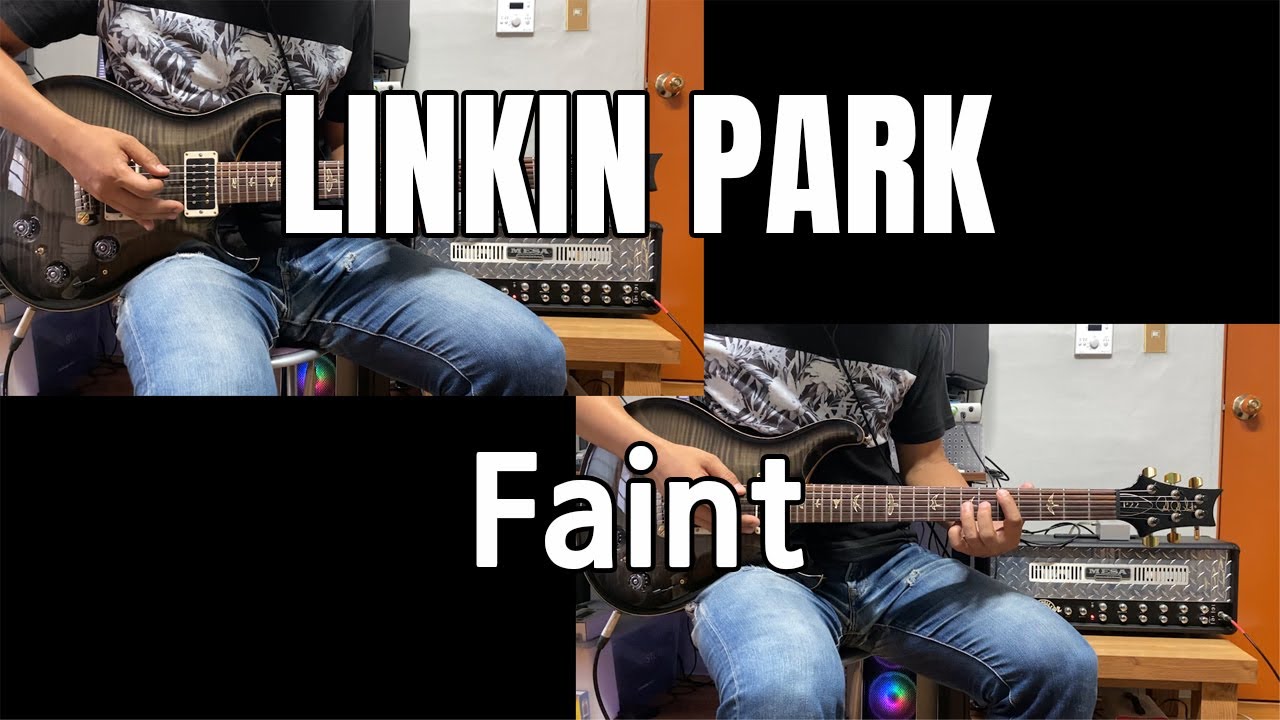 LINKIN PARK - FAINT (guitar cover) - YouTube