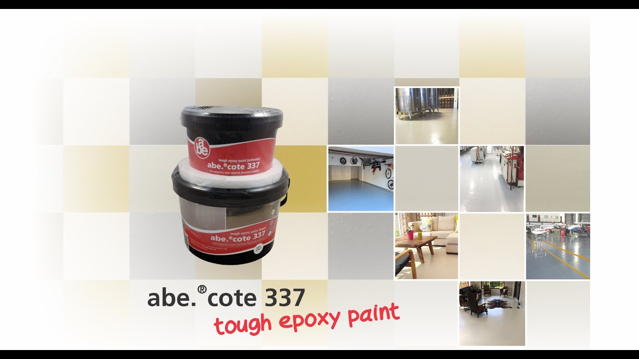abecote 337 tough epoxy paint - YouTube