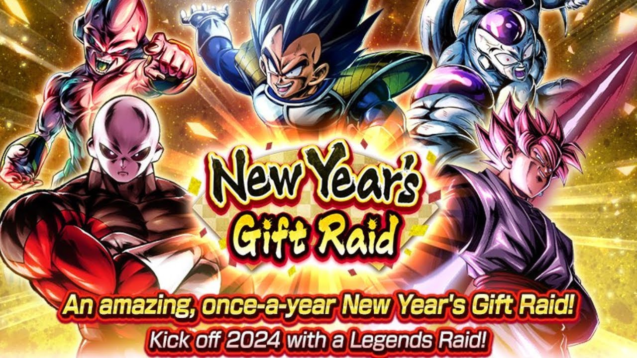 (Dragon Ball Legends) BEST RAID EVER! NEW YEARS GIFT RAID TIPS - YouTube