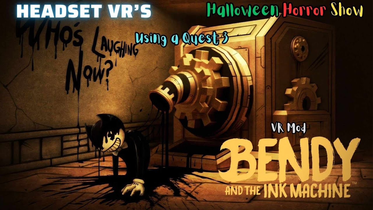 Bendy and The Ink Machine VR Mod - Flawless and Unsettling Cartoon ...
