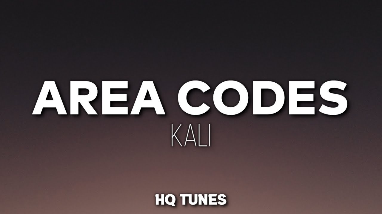 Kali - Area Codes (Audio/Lyrics) 🎵 | i got hoes | nate dogg (Remix ...