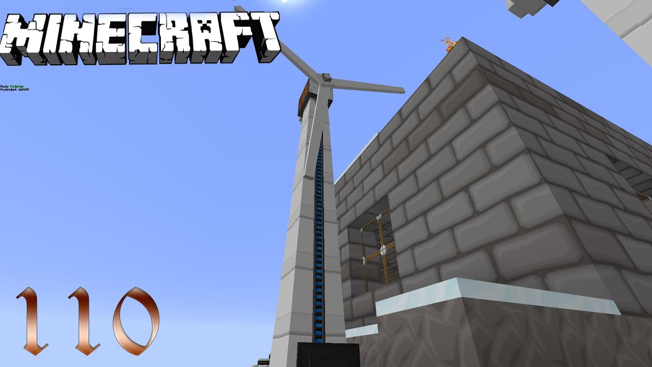 Wind Generator Mekanism💎Minecraft Feed the Beast Infinity Lite 💎 ...