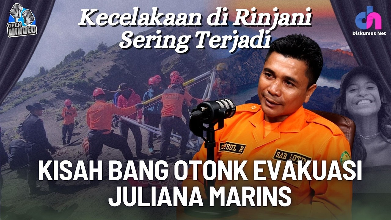 KISAH BANG OTONK SELAMATKAN JULIANA MARINS DI JURANG RINJANI - YouTube