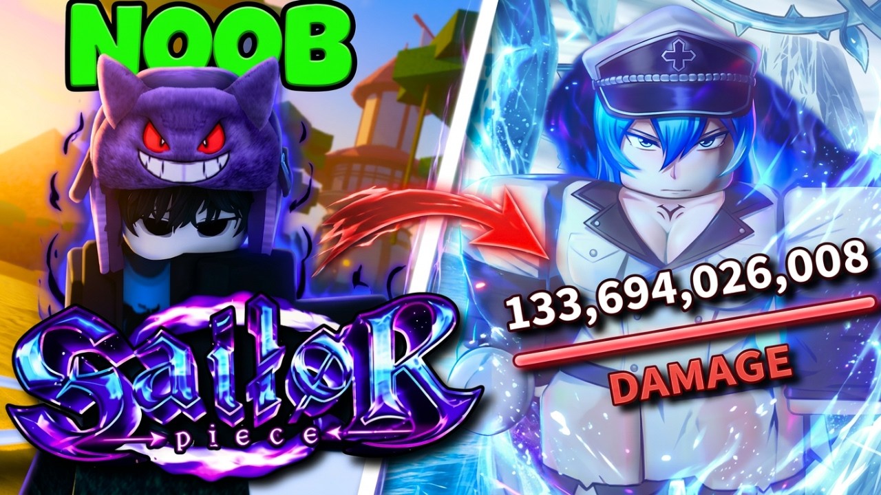 Going From a NOOB To ESDEATH In Sailor Piece (0 ROBUX) - YouTube