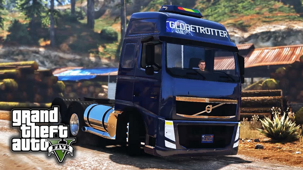 GTA V E36 - Let's Talk and Drive | Volvo FH 440 Globetrotter 6x4 - YouTube