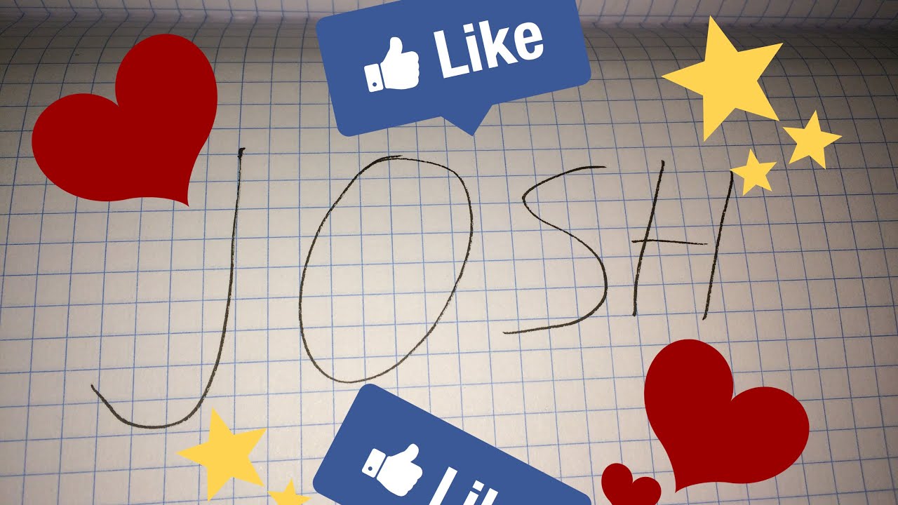 DRAWING NAME JOSH IN GRAFFITI!!!!! - YouTube