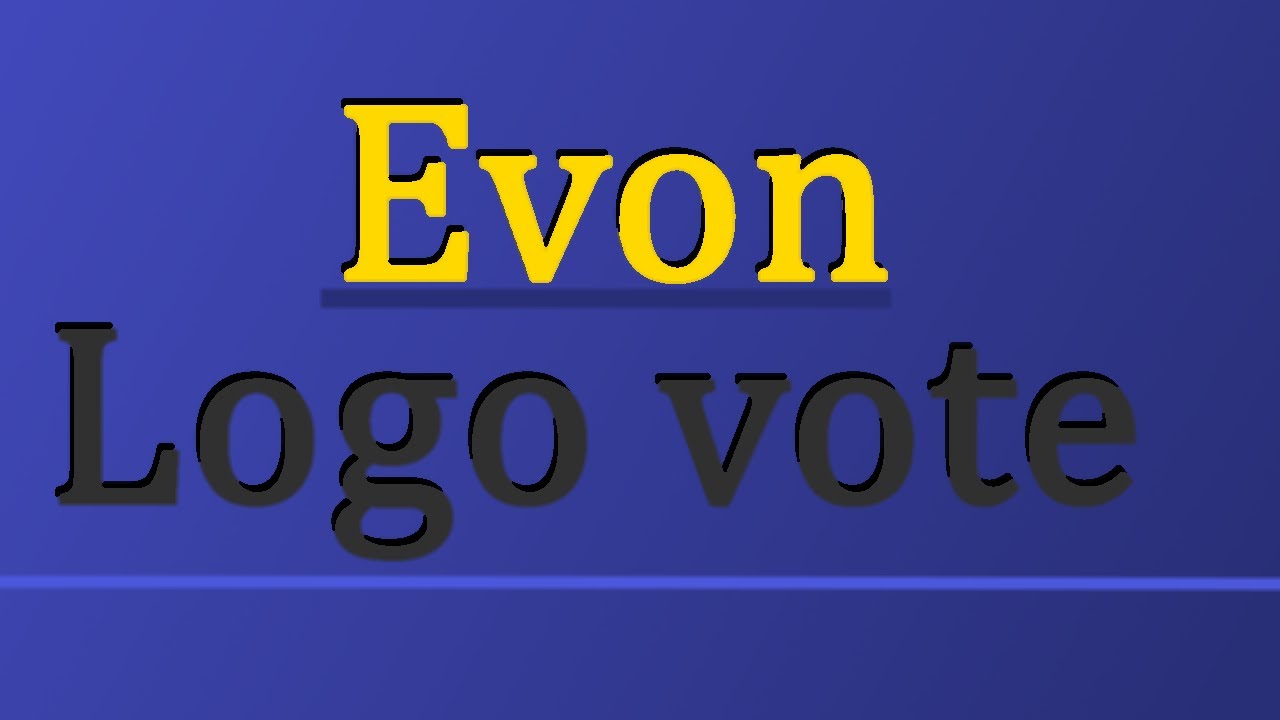 Evon logo vote - YouTube