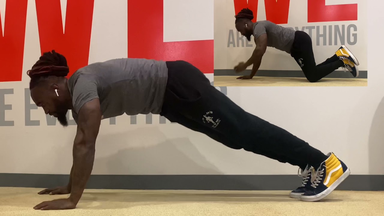 Shoulder Taps/ Modified Shoukder Taps - YouTube