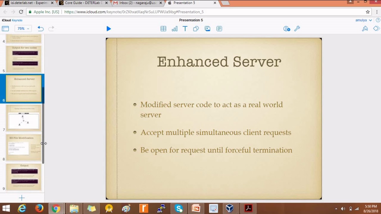 Deterlab Experiment 2 Demo - YouTube