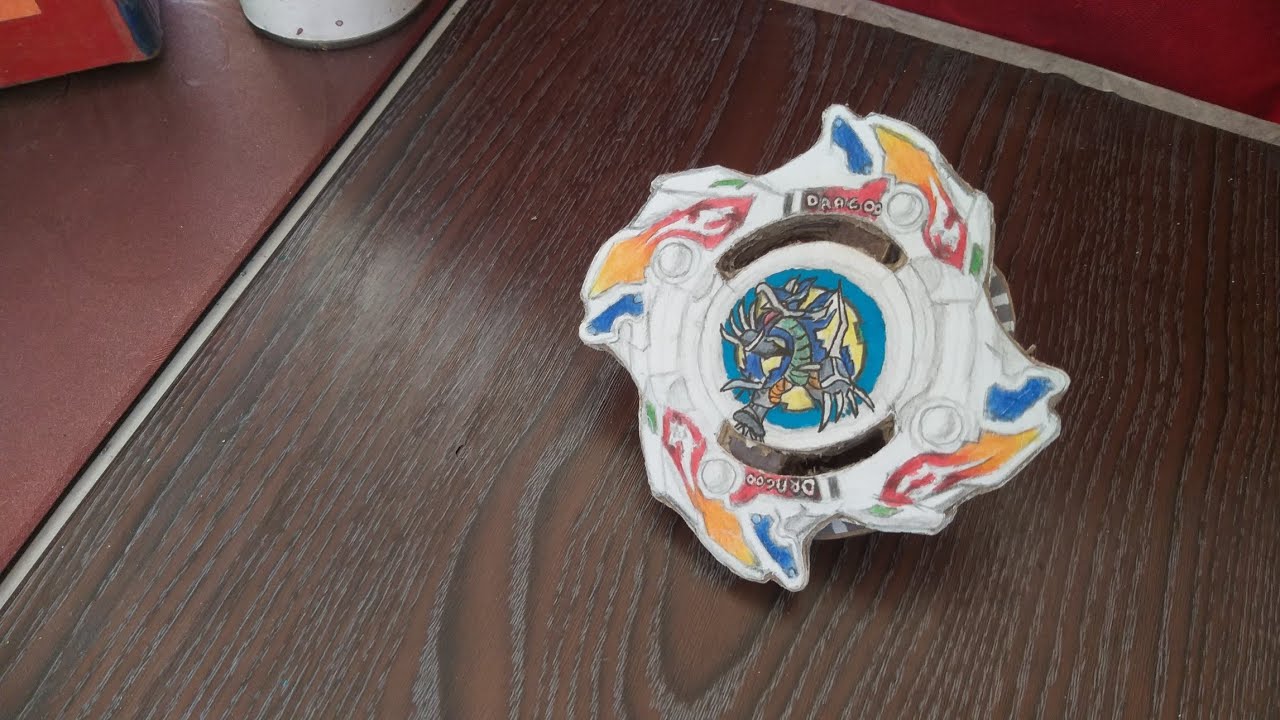 How to make DIY DragoonV2 beyblade | DragoonV2 |Craft - YouTube