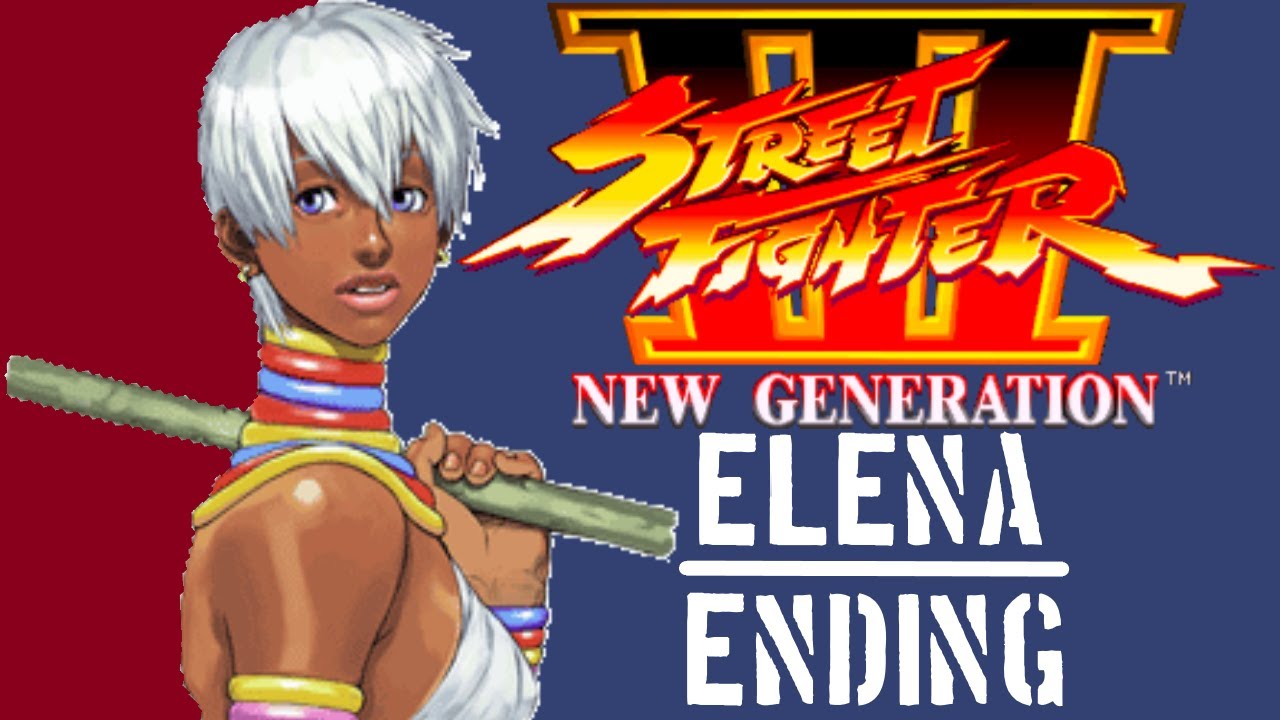 Street Fighter III - Ending - Elena - YouTube