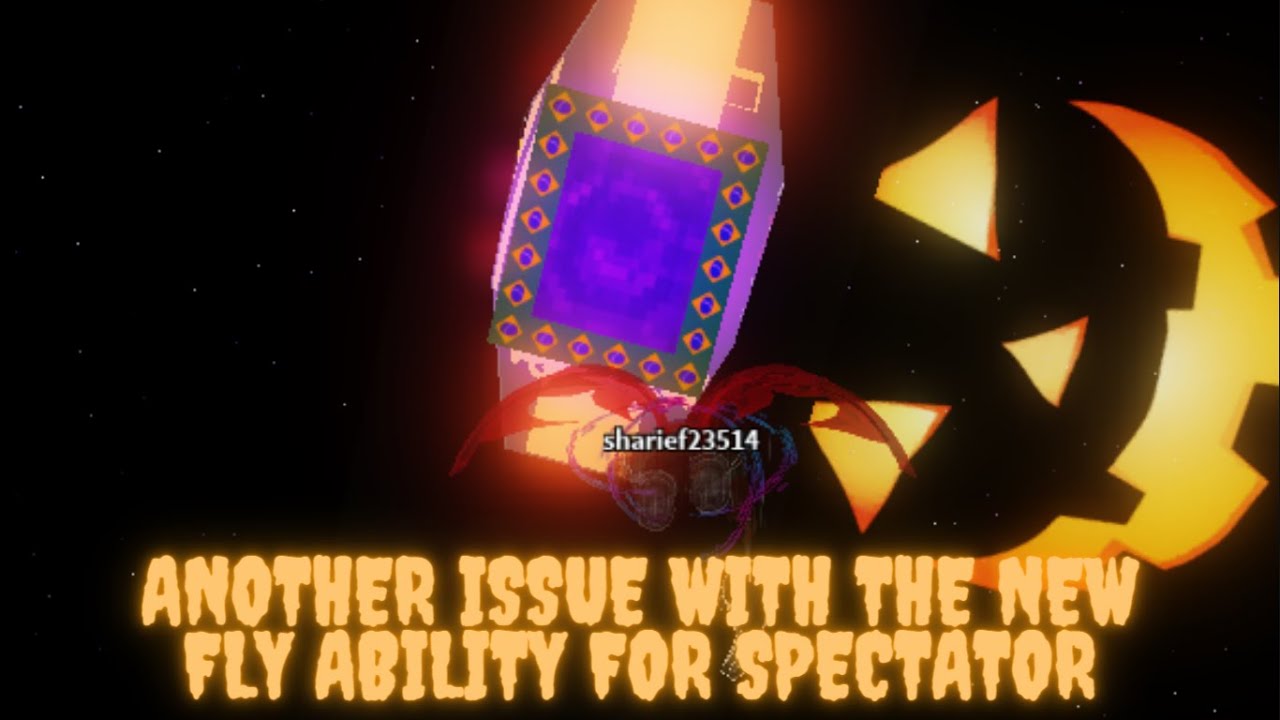 I found yet another issue with the new fly ability for spectator glove... - YouTube