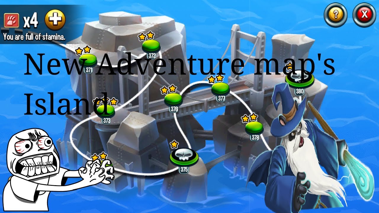 Monster Legends All Map Islands