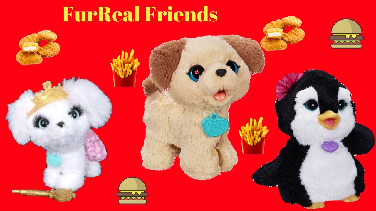 FurReal Friends go to McDonalds - YouTube
