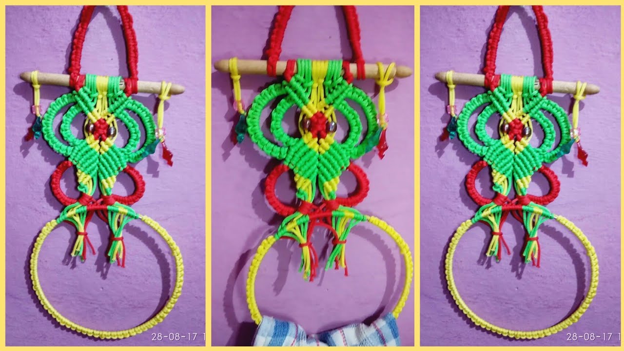 DIY Simple Macrame Towel Holder Macrame Owl Towel Holder Macrame diy-simple-macrame-towel-holder-macrame-owl-towel-holder-macrame