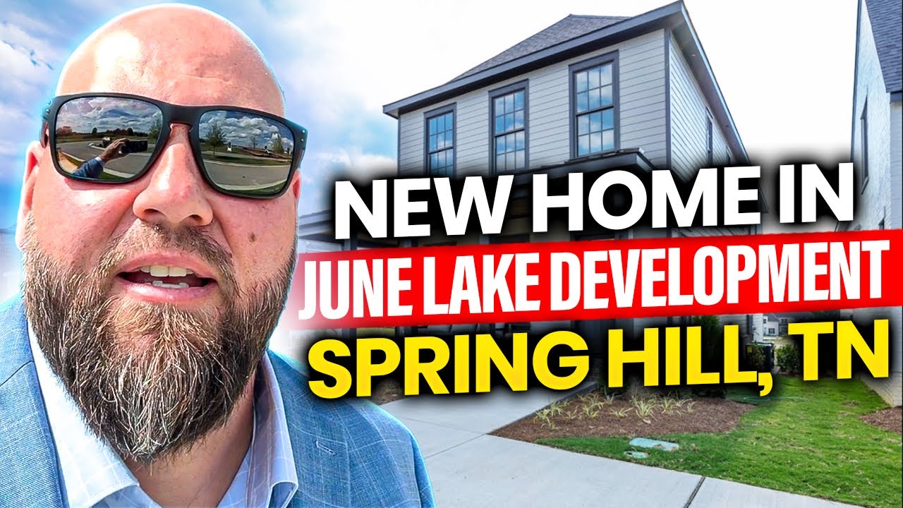 New 4-Bedroom Full Home Tour - June Lake | Spring Hill, TN - YouTube