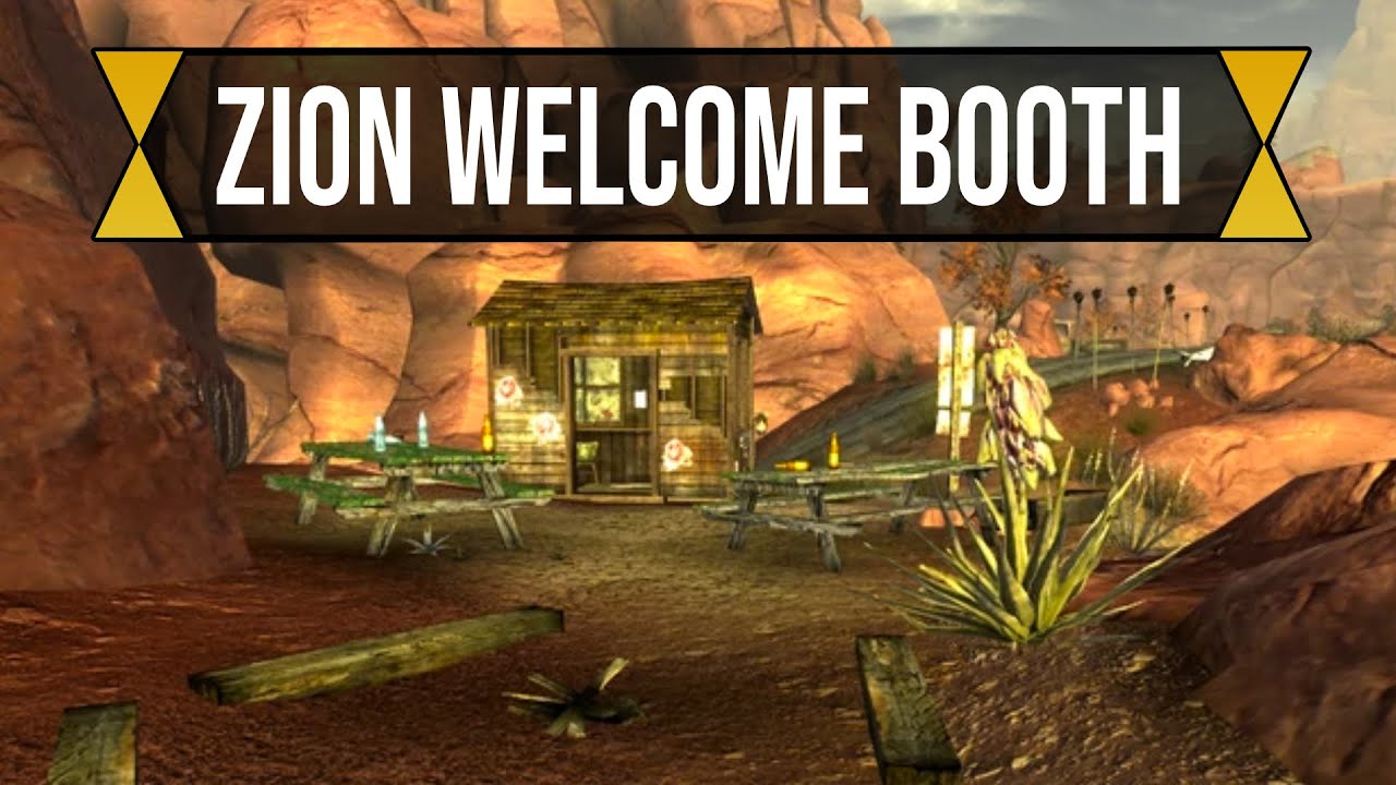 Zion Valley Welcome Booth | Fallout New Vegas - YouTube