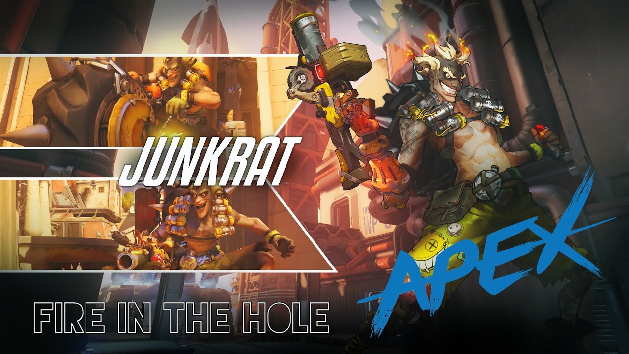 Overwatch - Junkrat Montage - Fire In The Hole #3 - Montage - YouTube