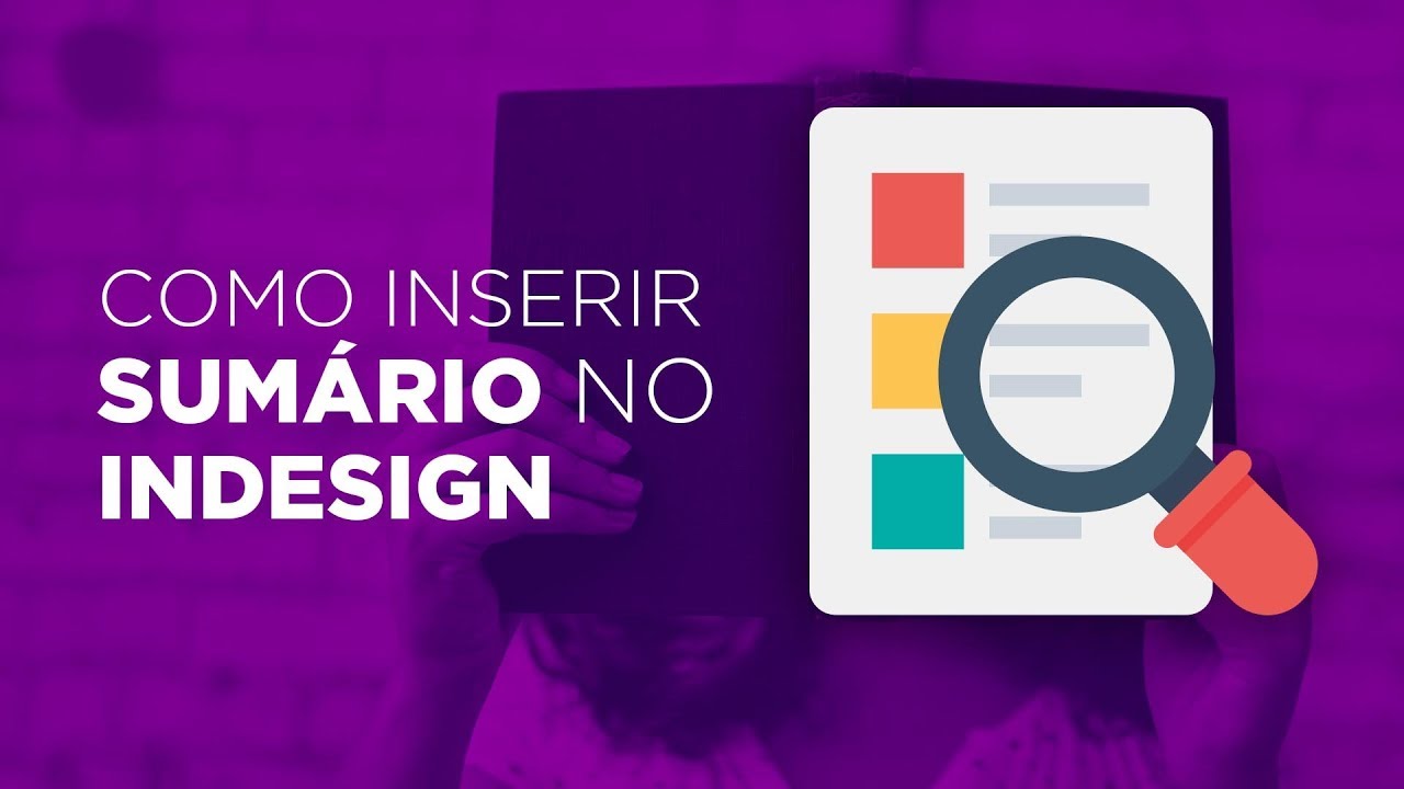 Como inserir sumário (índice) no InDesign - YouTube