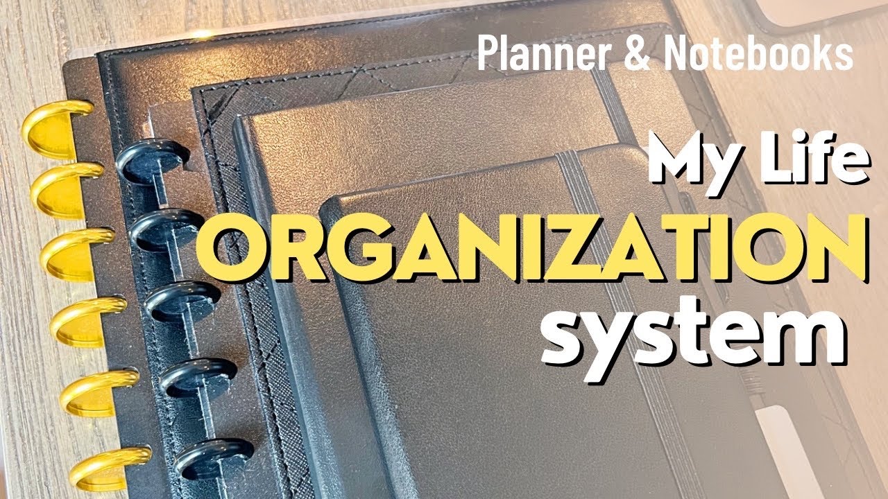 My Life Organization System: My Planner and Notebooks #planwithme - YouTube