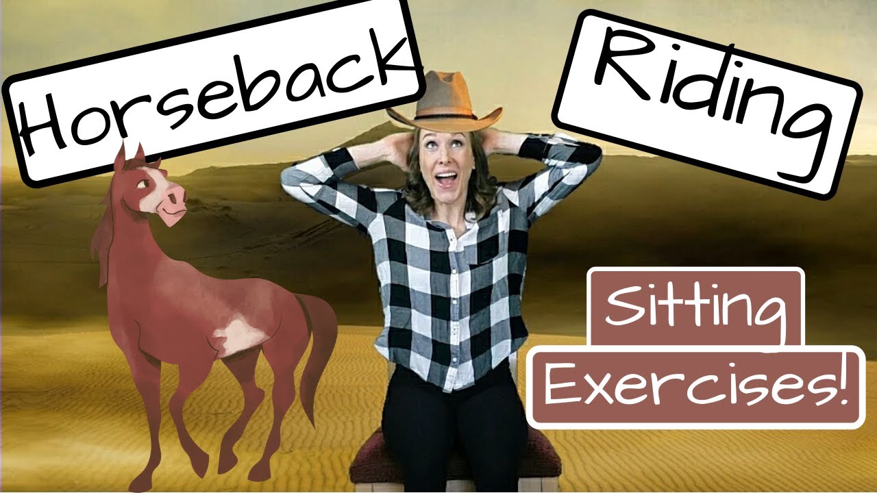 Horseback Riding Sitting Exercises! 🐴🐎 - YouTube