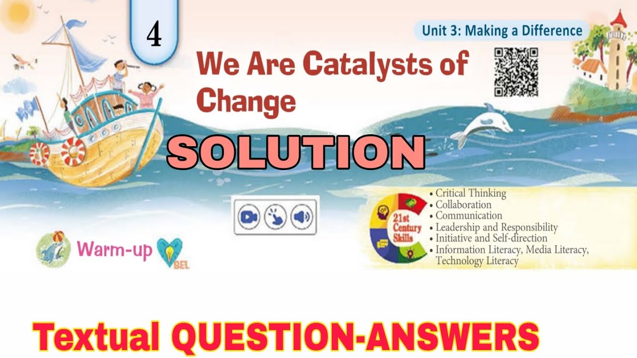 SOLUTION | We Are Catalysts of Change Solution| English Ferry Class 8 ...
