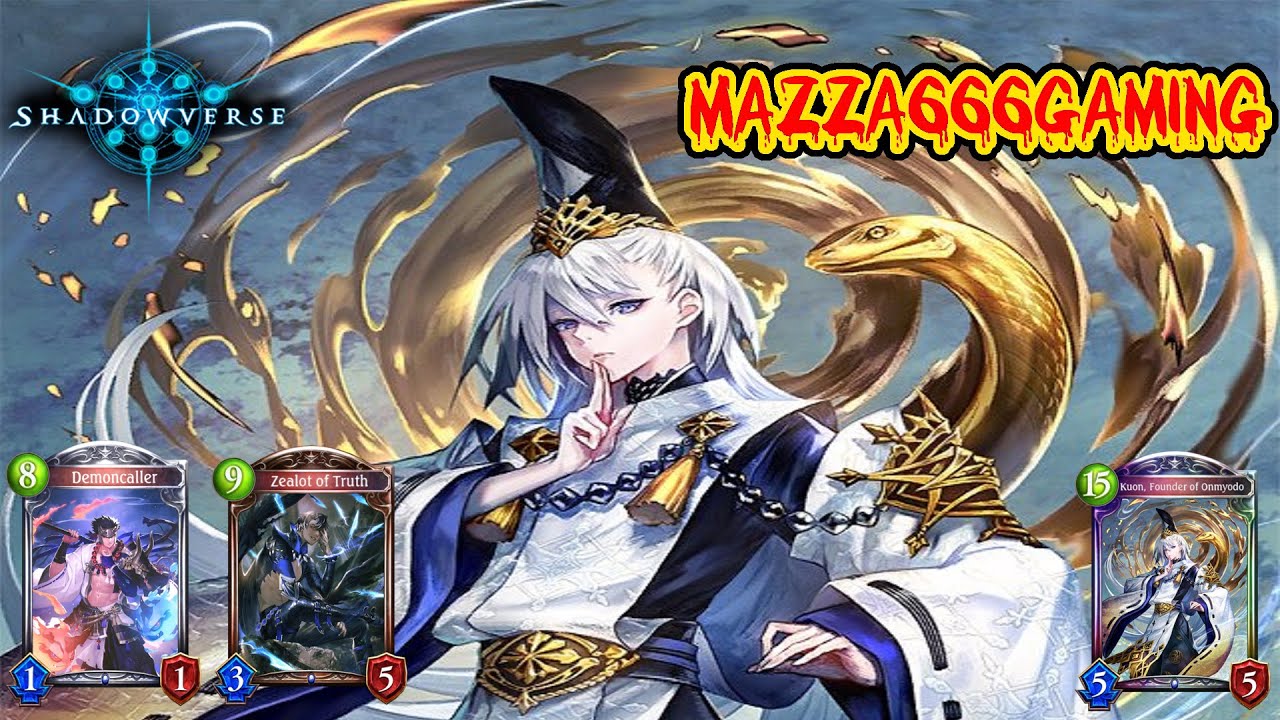 Shadowverse: Anime Card Game - Trying Out My Latest Deck - Kuon ...