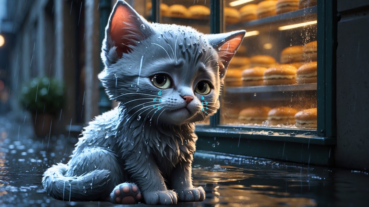 This AI Cat Will Melt Your Heart 🐱💖 | Realistic Animated Cat Short ...