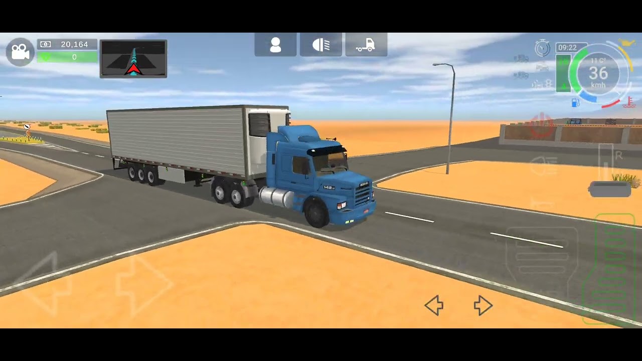 PLAYING GRAND TRUCK SIMULATOR WITH DAYTIME DRIVE AND LOADED CARGO - YouTube